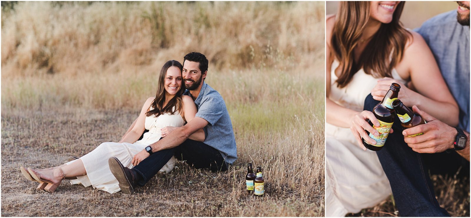 Bike Ride - Date Night Inspired Engagement Session - ashleycarlascio.com