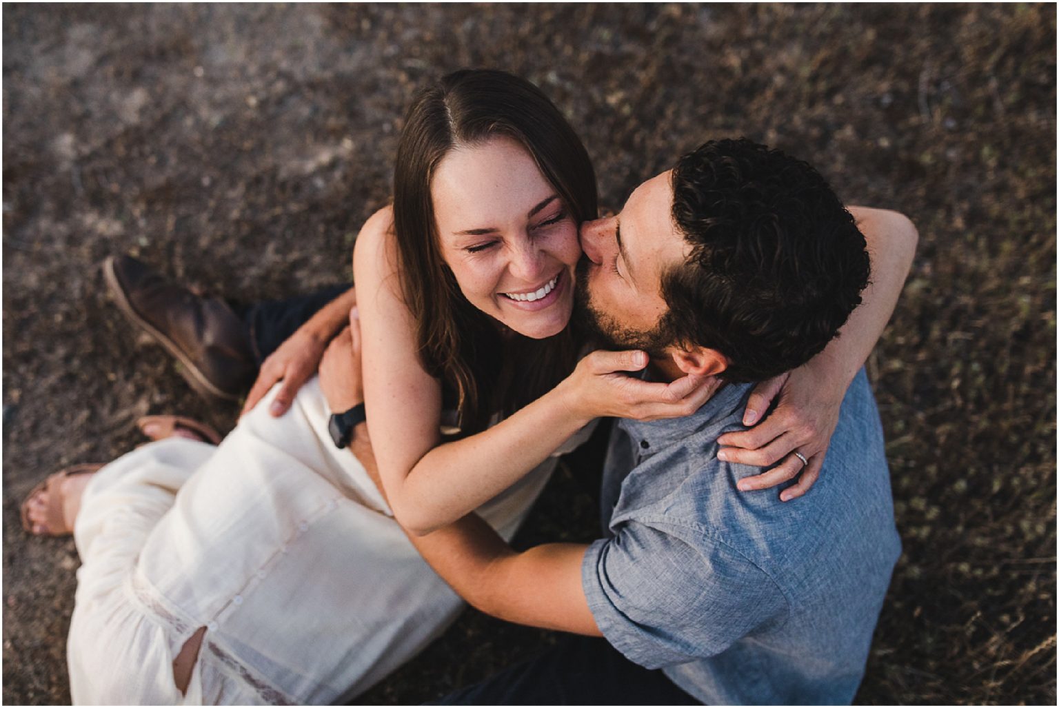 Bike Ride - Date Night Inspired Engagement Session - ashleycarlascio.com