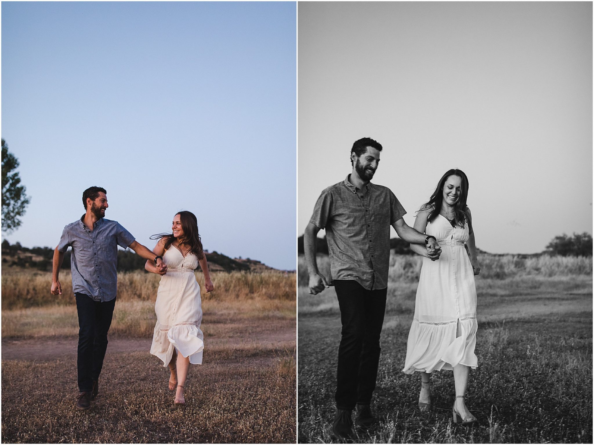 Bike Ride - Date Night Inspired Engagement Session - ashleycarlascio.com
