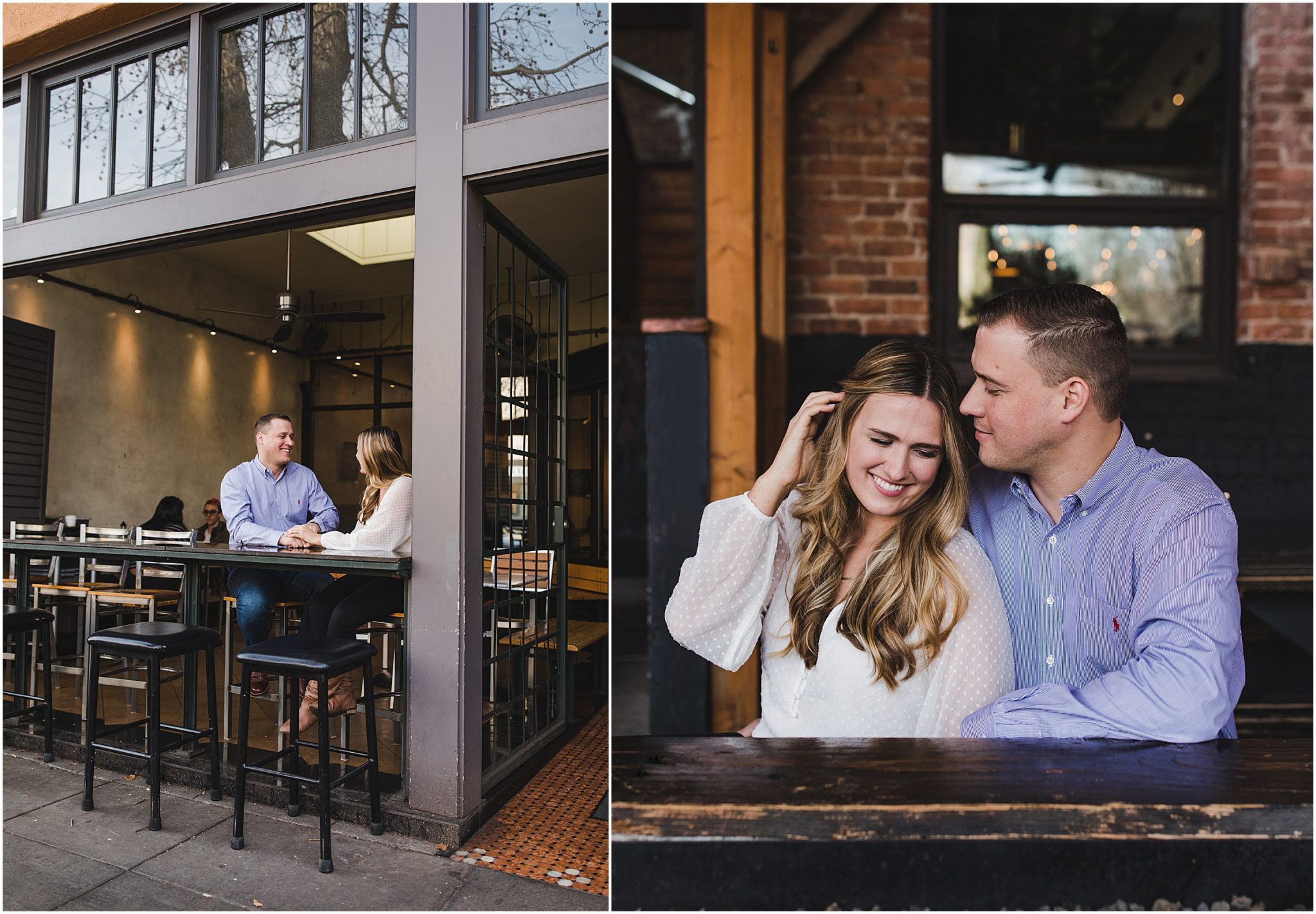 Downtown Date Night Inspired Engagement Session - ashleycarlascio.com