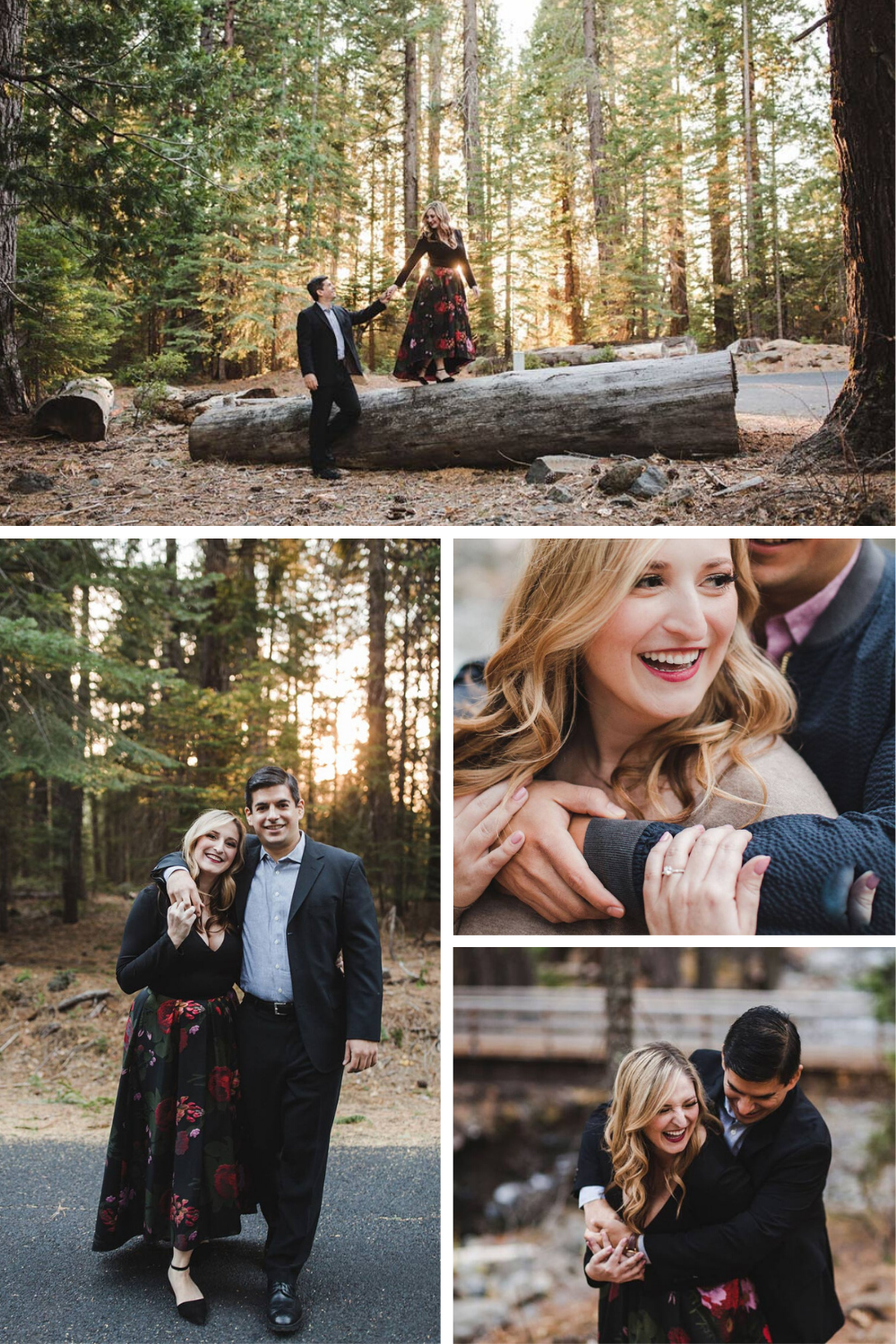 Fall Engagement Session In The Woods - ashleycarlascio.com