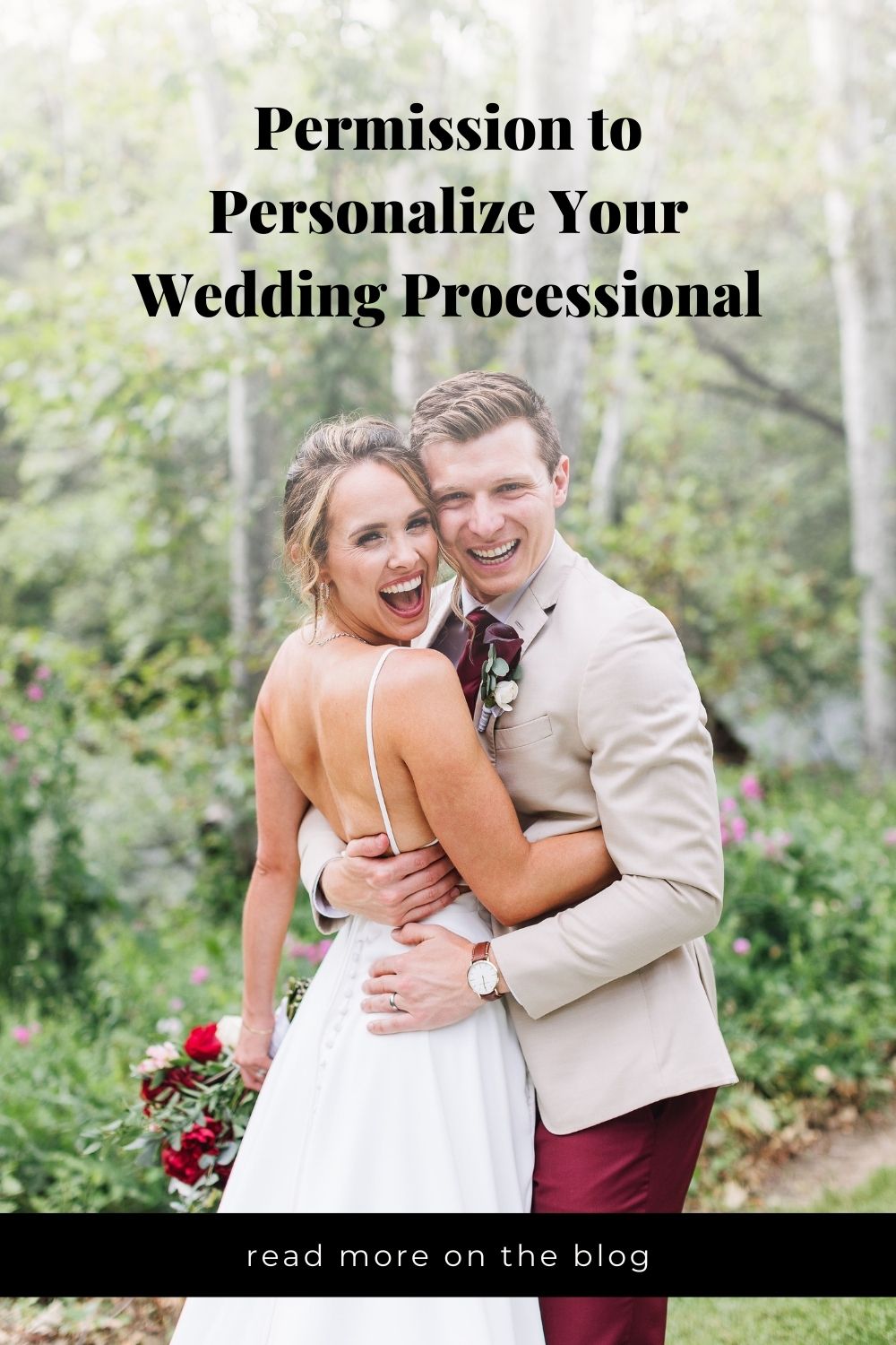 Personalizing Your Ceremony Processional - ashleycarlascio.com