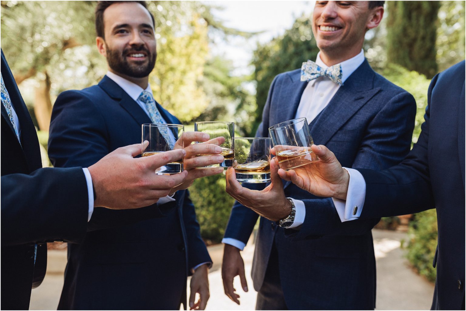 Park Winters Wedding with Tones of Ivory + Blue | Alexis + Michael ...