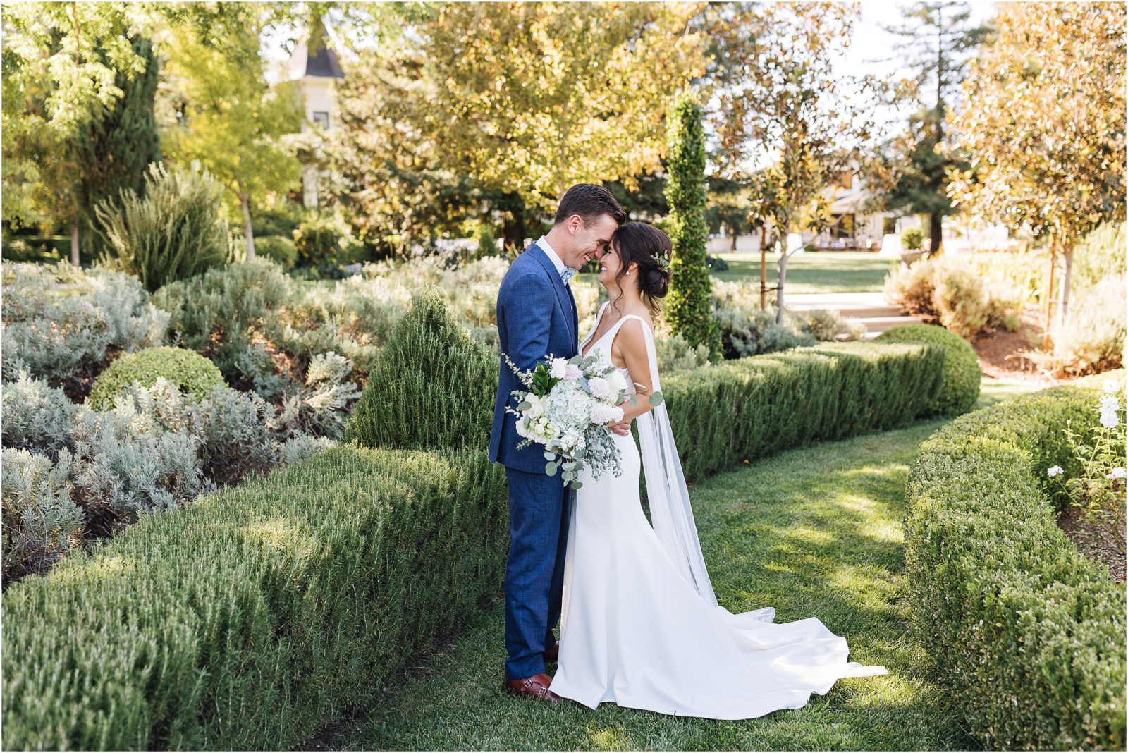 Park Winters Wedding with Tones of Ivory + Blue | Alexis + Michael ...