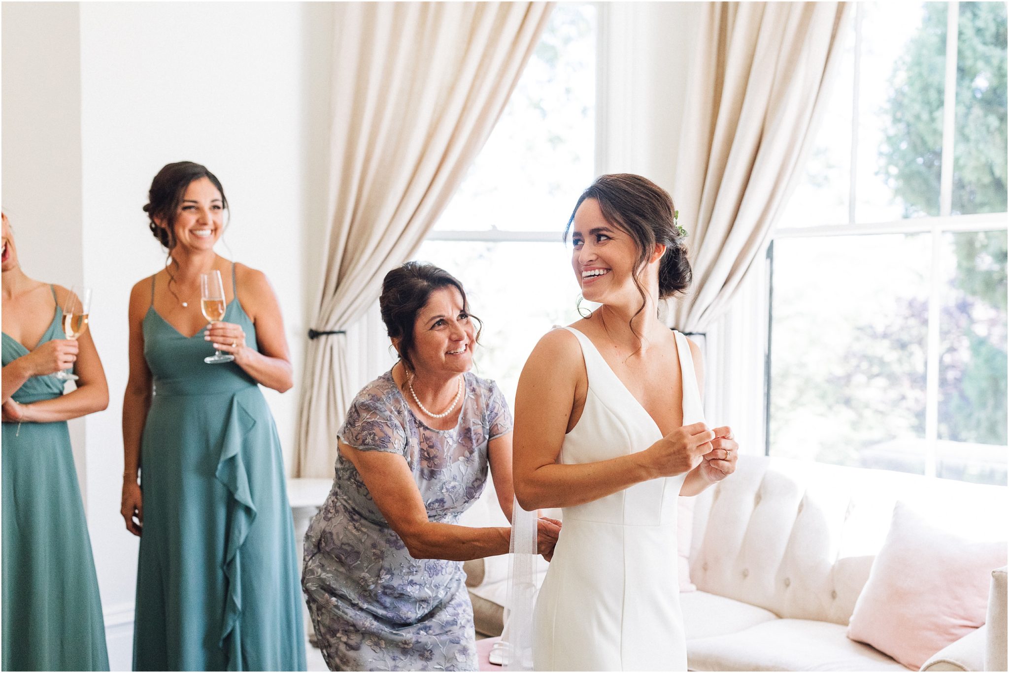 Park Winters Wedding with Tones of Ivory + Blue | Alexis + Michael ...