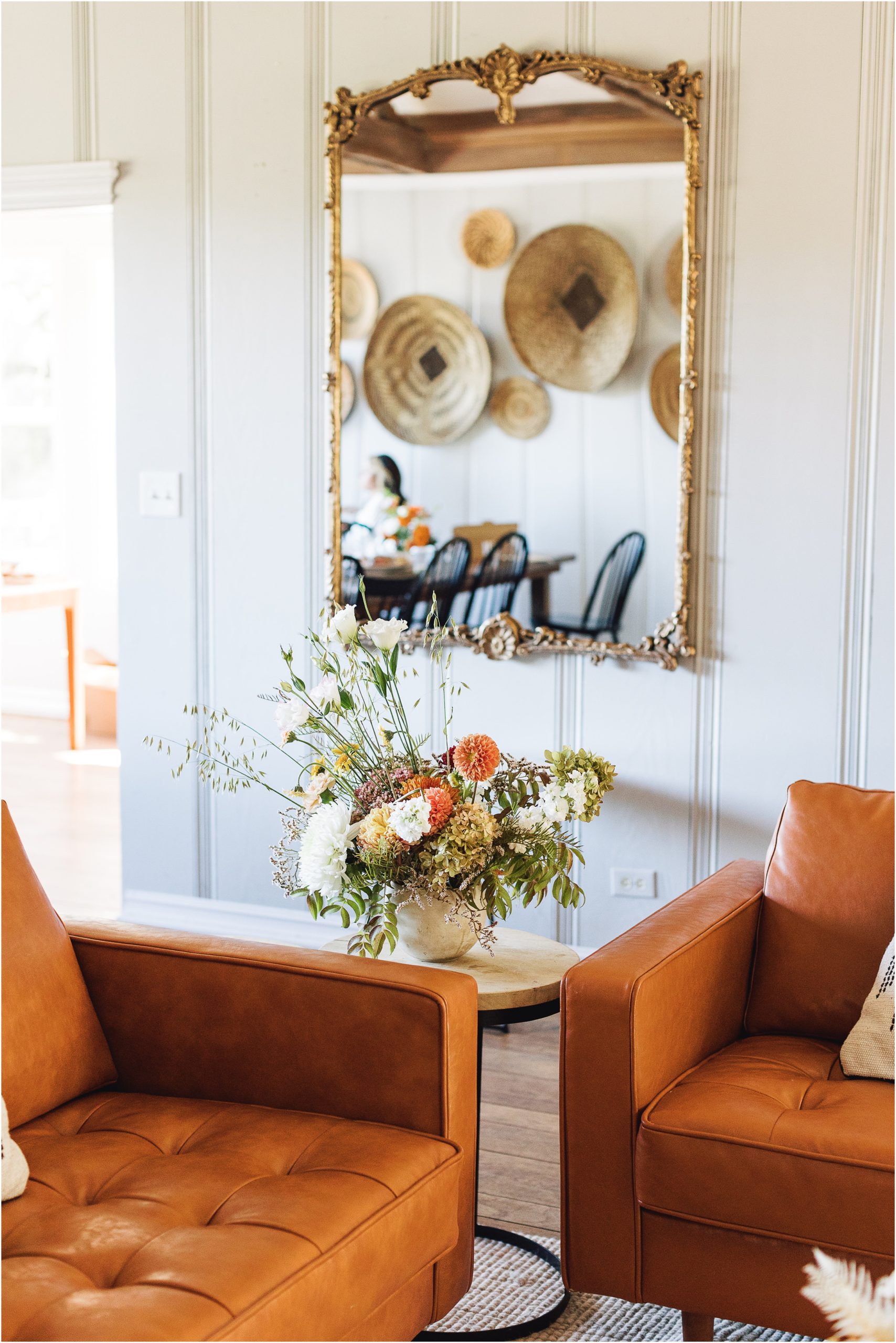 Orange and Yellow Florals for a Colorful Yokayo Ranch Wedding | Holly ...