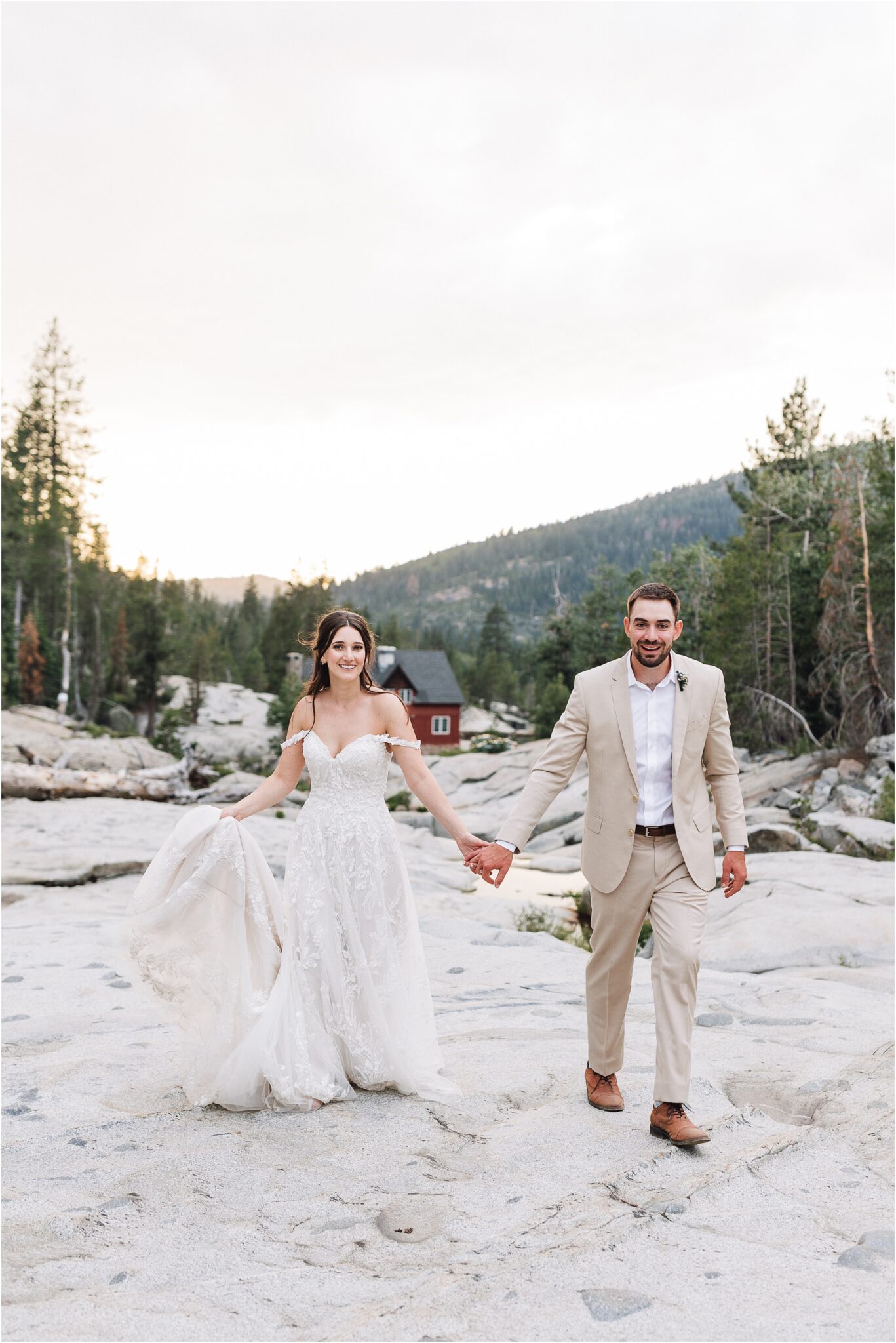 Rainbow Lodge, Tahoe Wedding | Kelly + Carson - ashleycarlascio.com