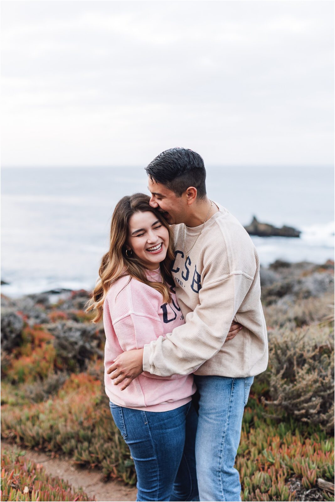 Carmel-by-the-Sea Engagement Session | Juliza + Victor - ashleycarlascio.com