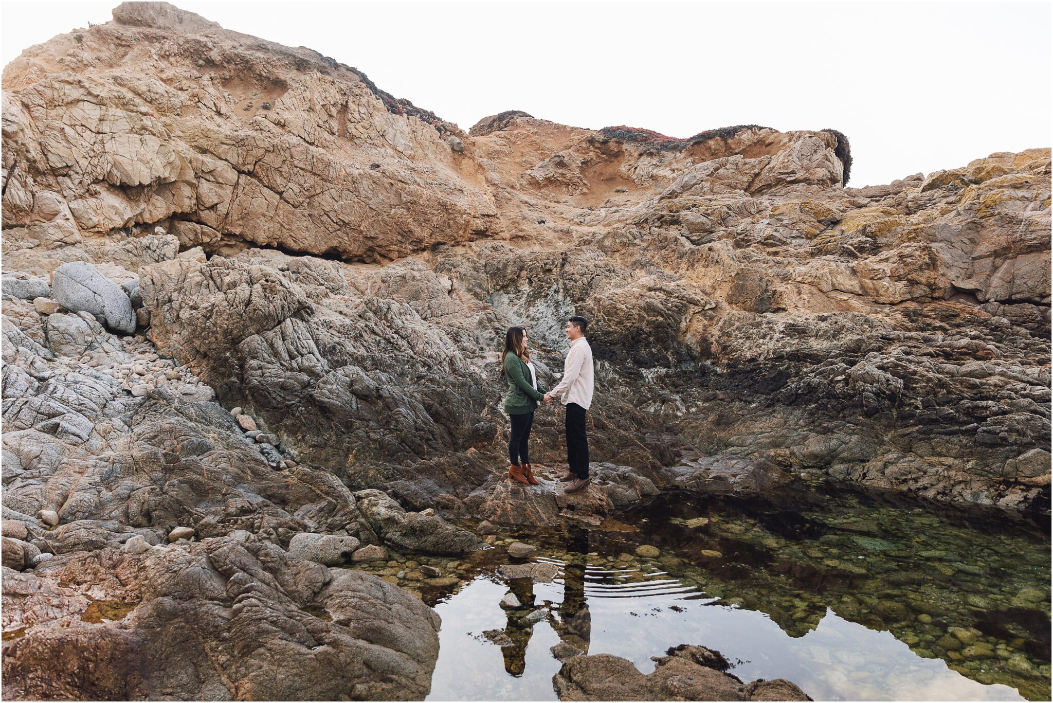 Carmel-by-the-Sea Engagement Session | Juliza + Victor - ashleycarlascio.com