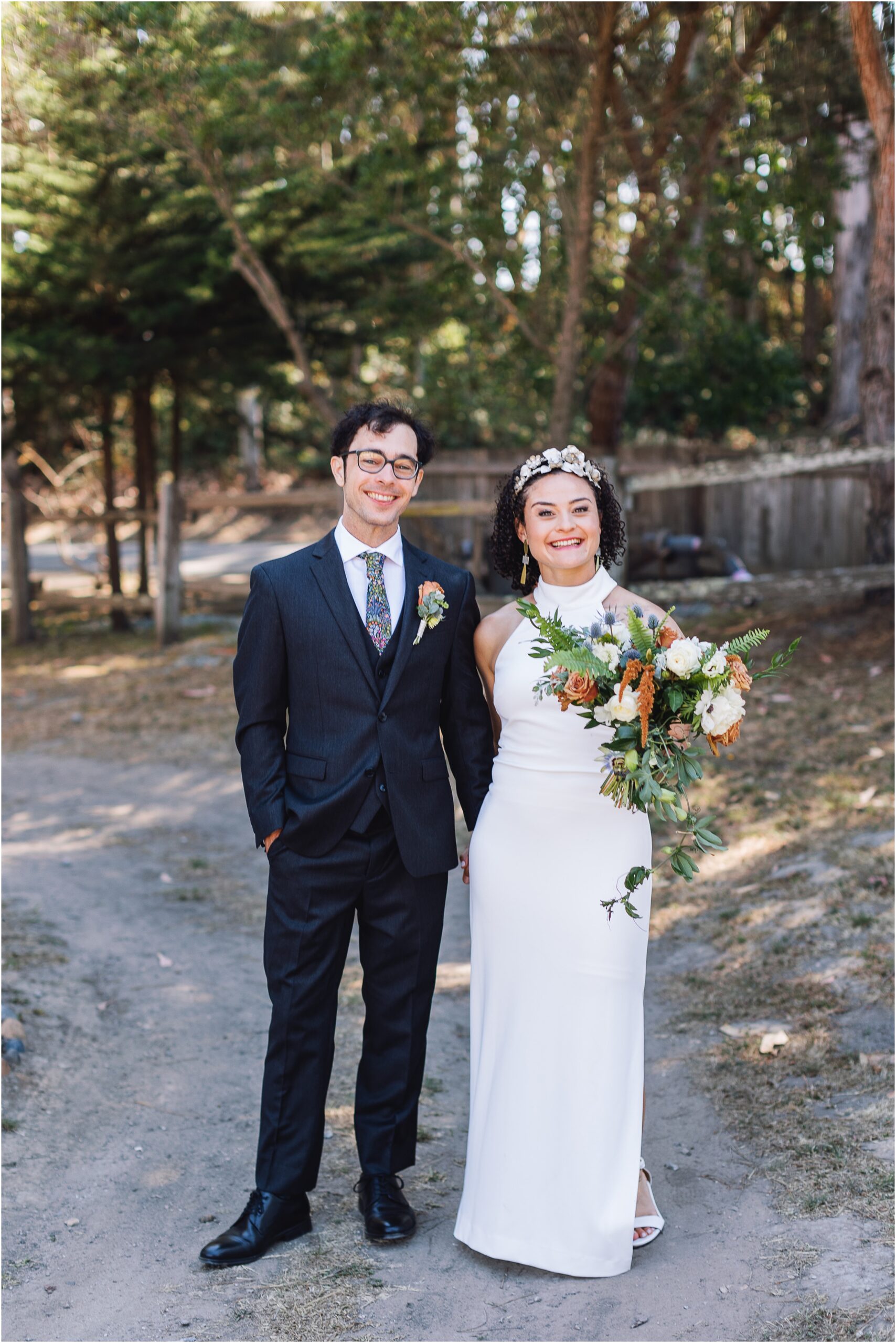 Coastal Wedding at Costanoa Lodge in Pescadero, CA | Rachel + Tommy ...