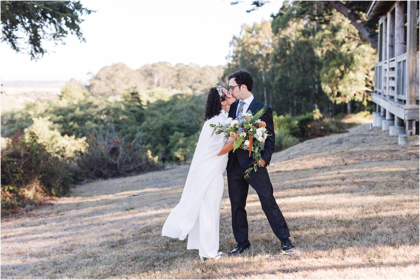 Coastal Wedding at Costanoa Lodge in Pescadero, CA | Rachel + Tommy ...